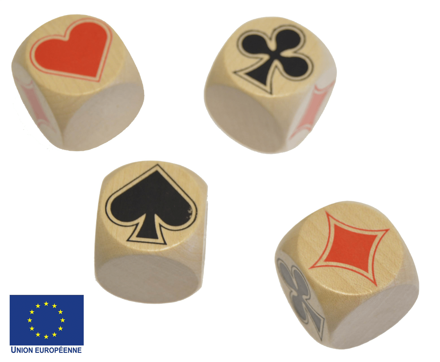 dé belote diam 30 mm | Tabletterie des Lacs