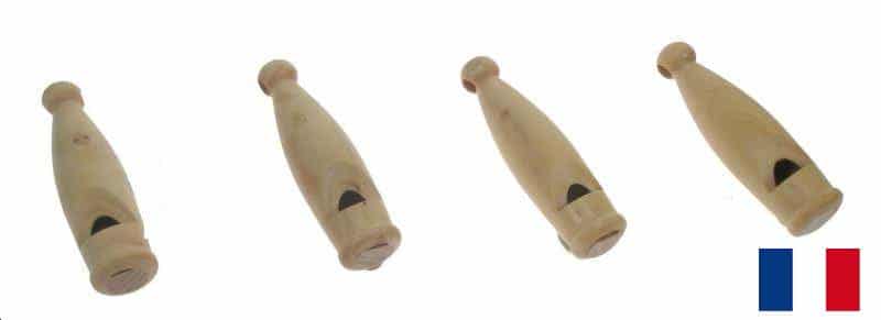 Sifflet scout en buis naturel diam | Tabletterie des Lacs